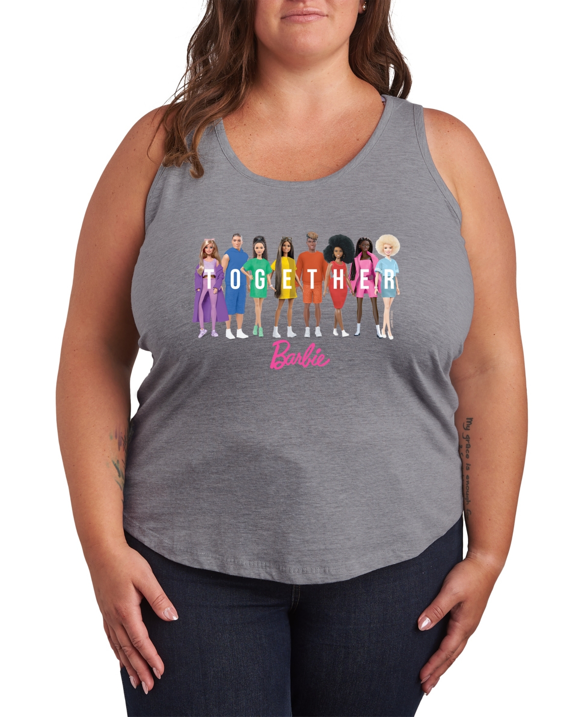 Click here for Hybrid Apparel Plus Size Barbie Together Pride Rac... prices