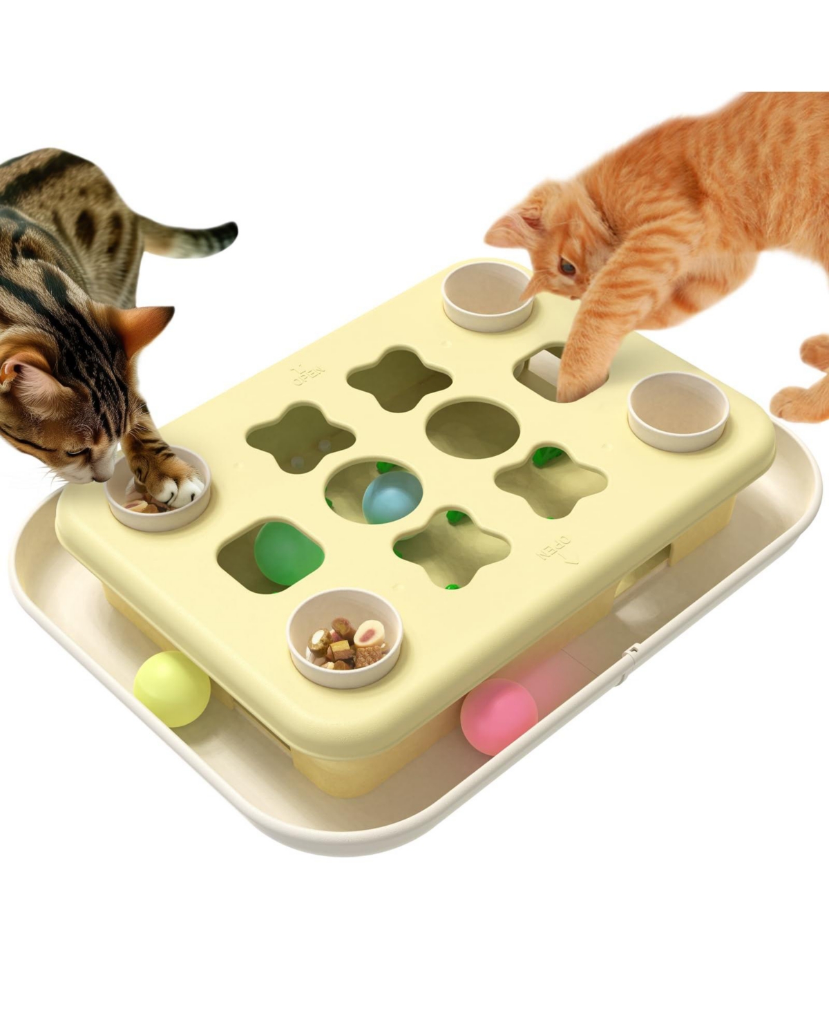 Click here for Aronkl Cat Puzzle Toy Slow Feeder Interactive Brai... prices