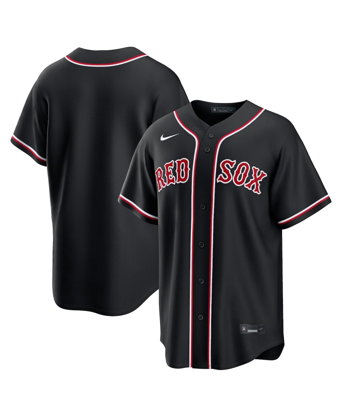 Click here for Nike Mens Black Boston Red Sox 2026 Replica Fashio... prices