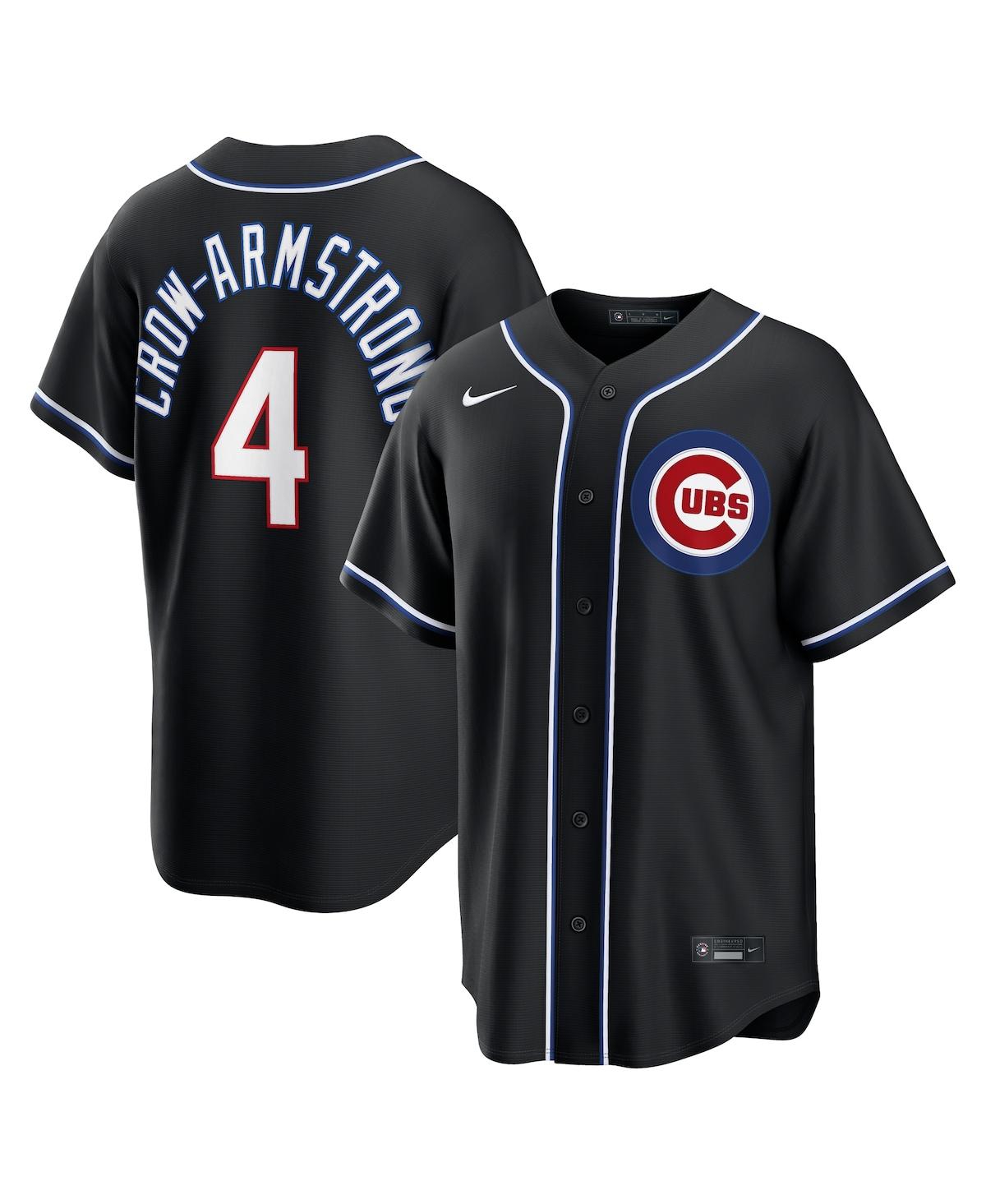 Click here for Nike Mens Pete Crow-Armstrong Black Chicago Cubs 2... prices