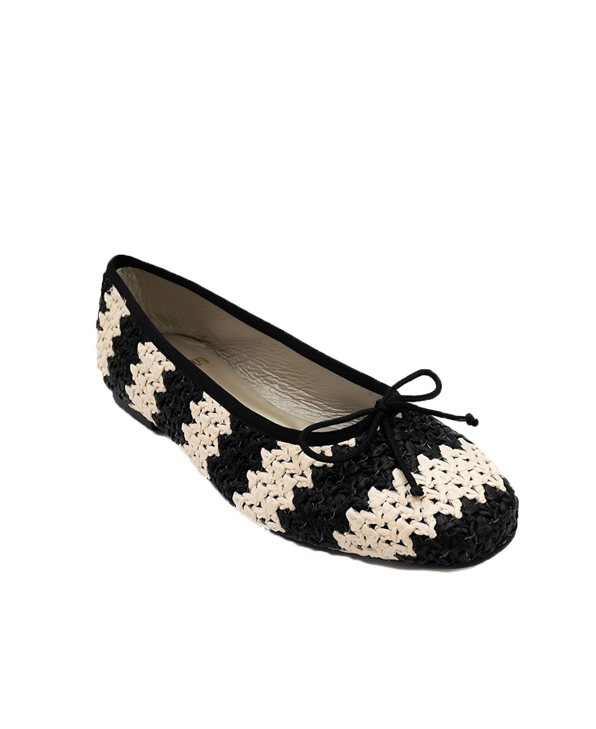 Click here for Menina Step Womens Lucy Ballet Flat - Raffia prices