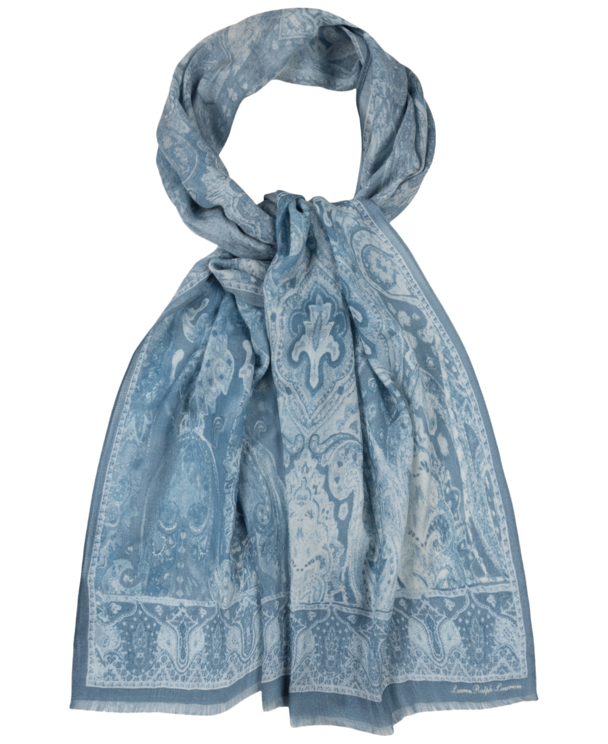Click here for Lauren Ralph Lauren Paisley Oversized Oblong Scarf... prices