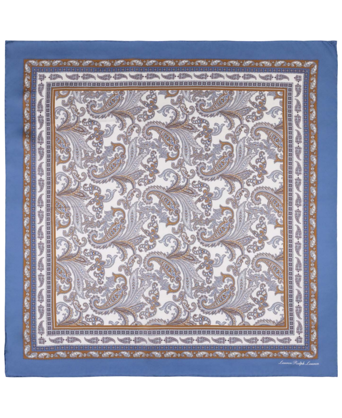 Click here for Lauren Ralph Lauren Paisley Square Scarf - Mascarp... prices