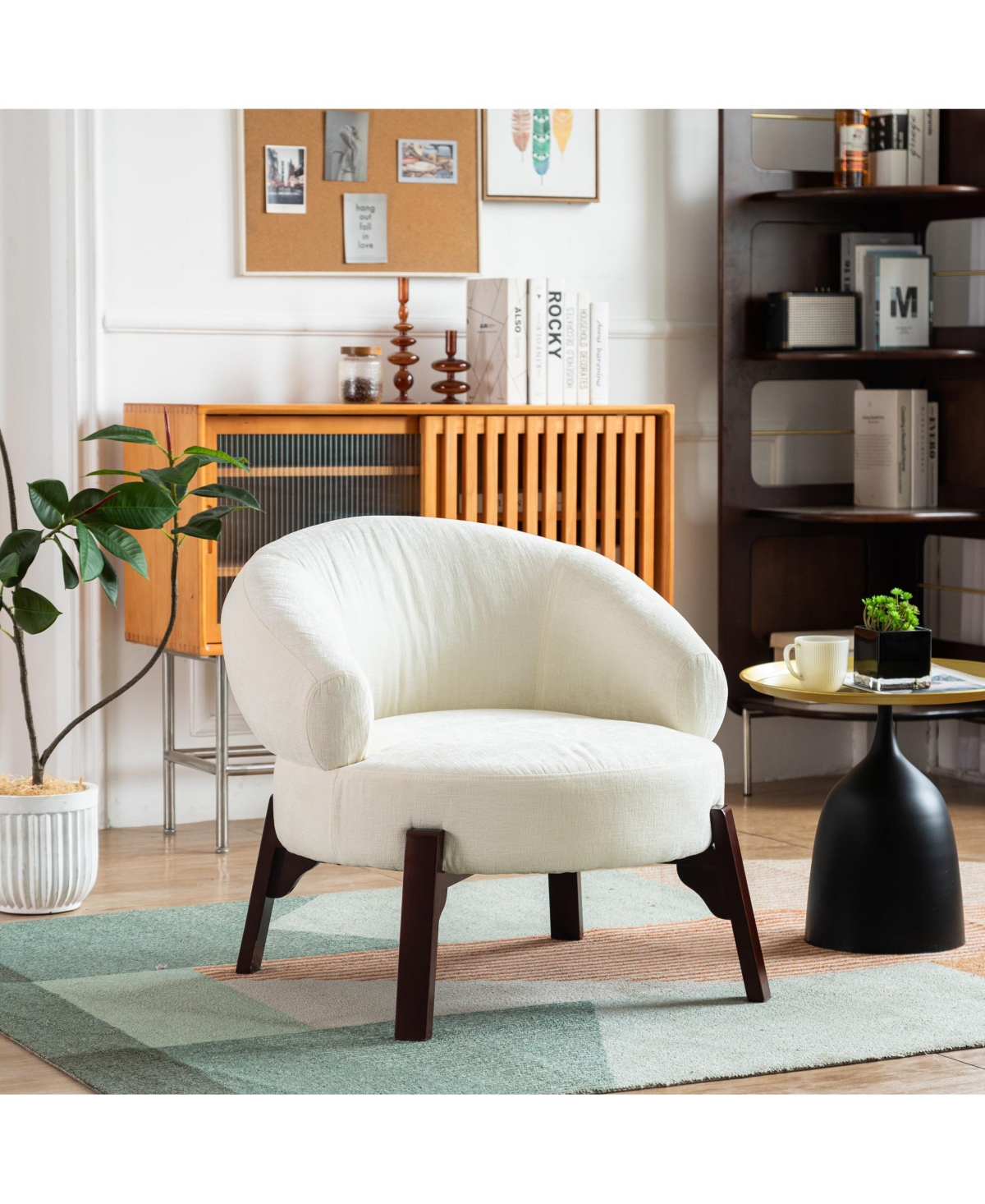 Click here for Dyhome 25.98 Upholstered Fabric Accent Chairs Armc... prices