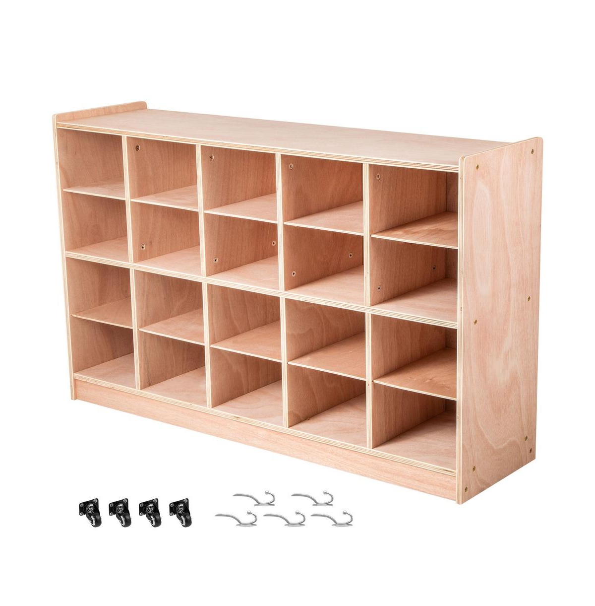 Click here for Sugift 20-Compartment Mobile Cubby Storage Cabinet... prices