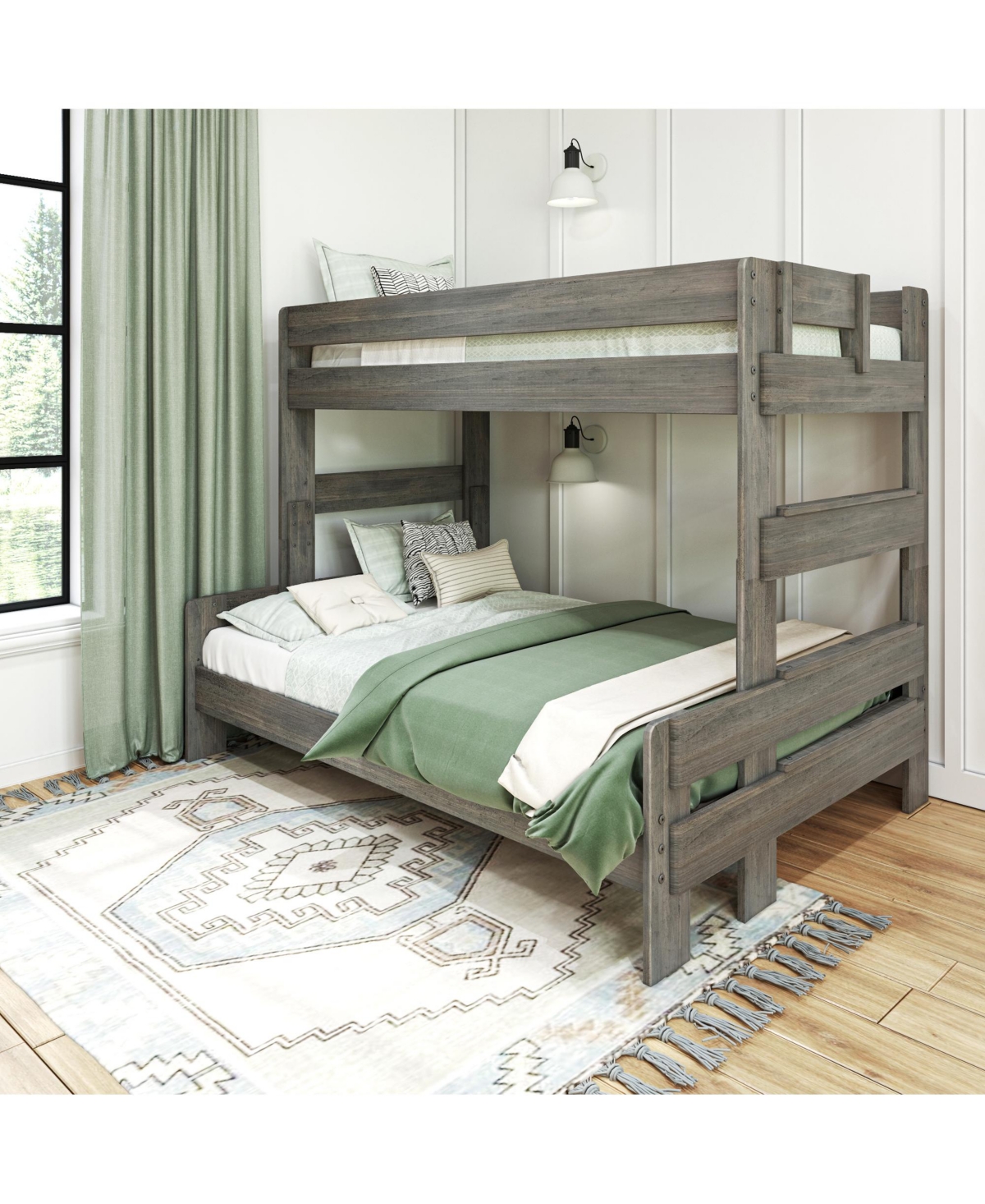 Click here for Max and Lily Bunk Bed Twin over Full Size  Modern... prices