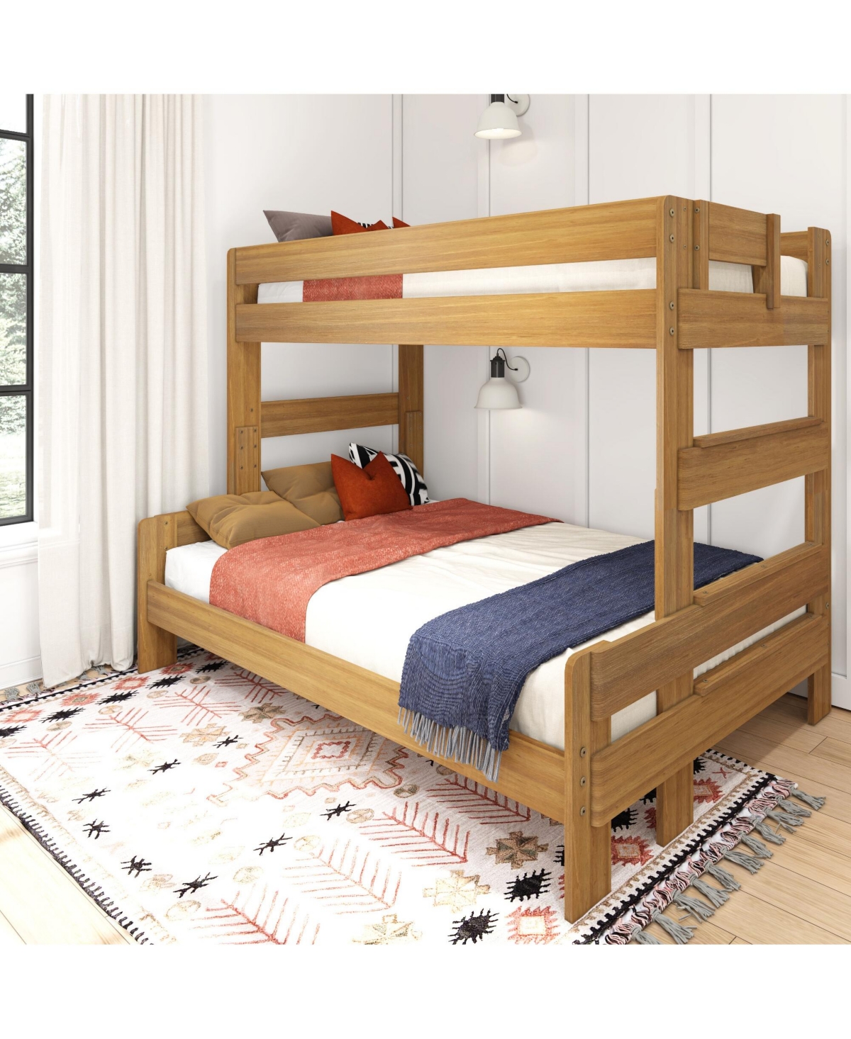 Click here for Max and Lily Bunk Bed Twin over Full Size  Modern... prices