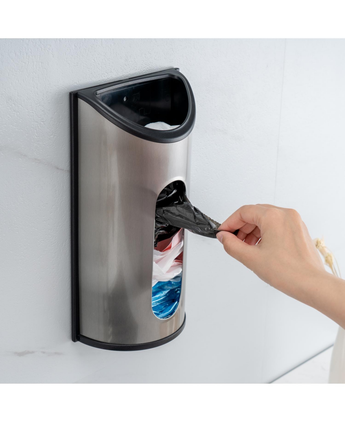 Click here for Mega Casa Wall-Mounted Trash Bag Dispenser Stainle... prices