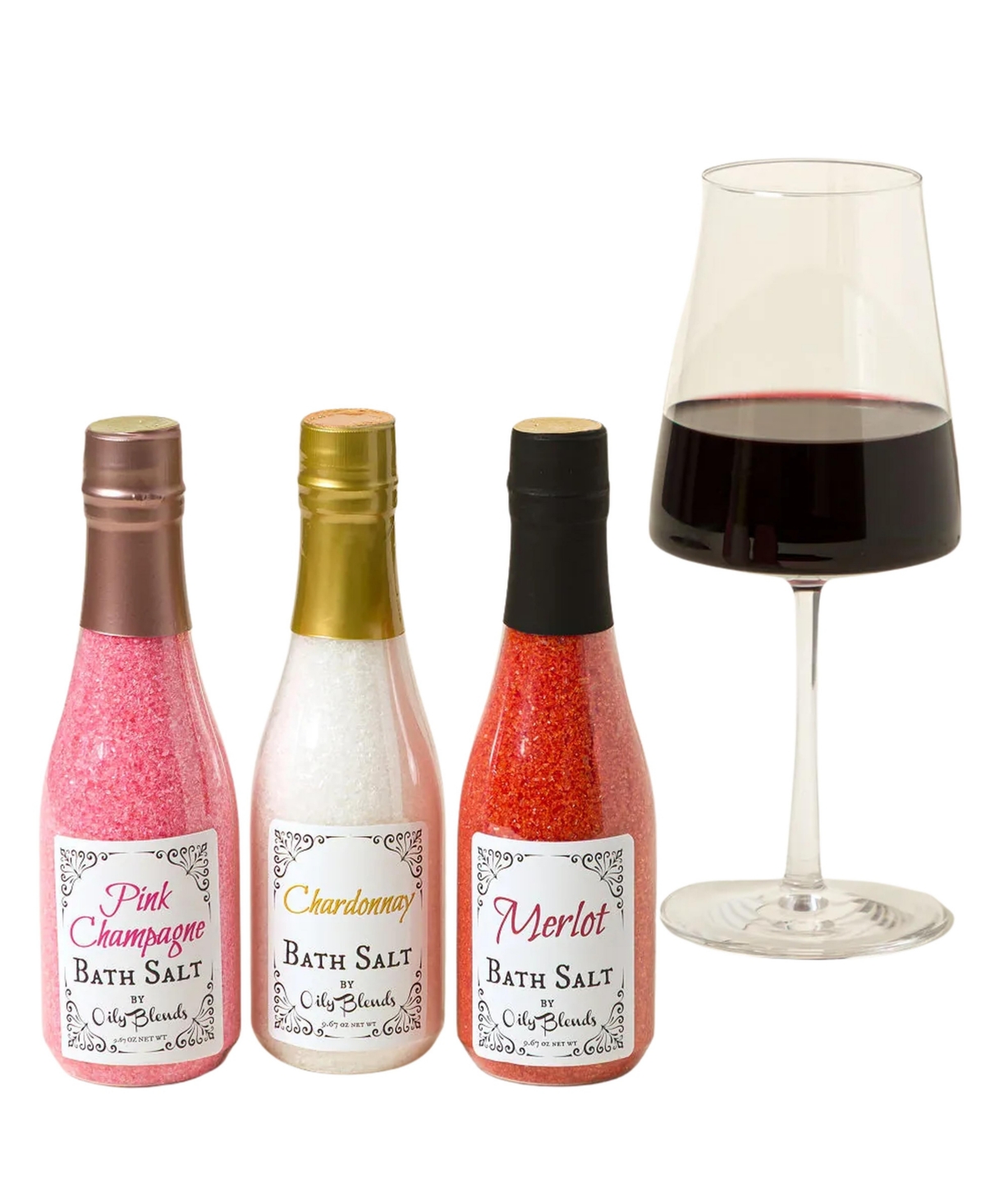 Click here for Uncommon Goods Sip & Soak Bath Salt Trio  3 x 10 o... prices