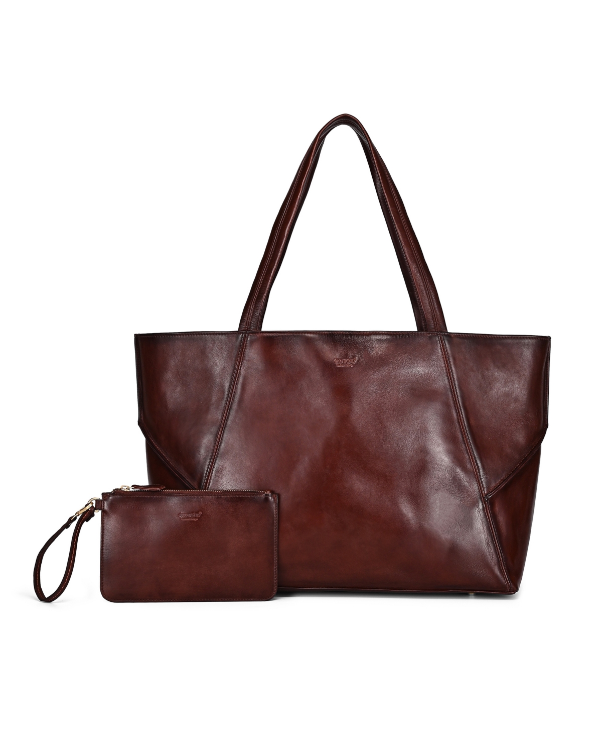 Click here for Old Trend Wishbone Extra-Large Leather Carryall To... prices