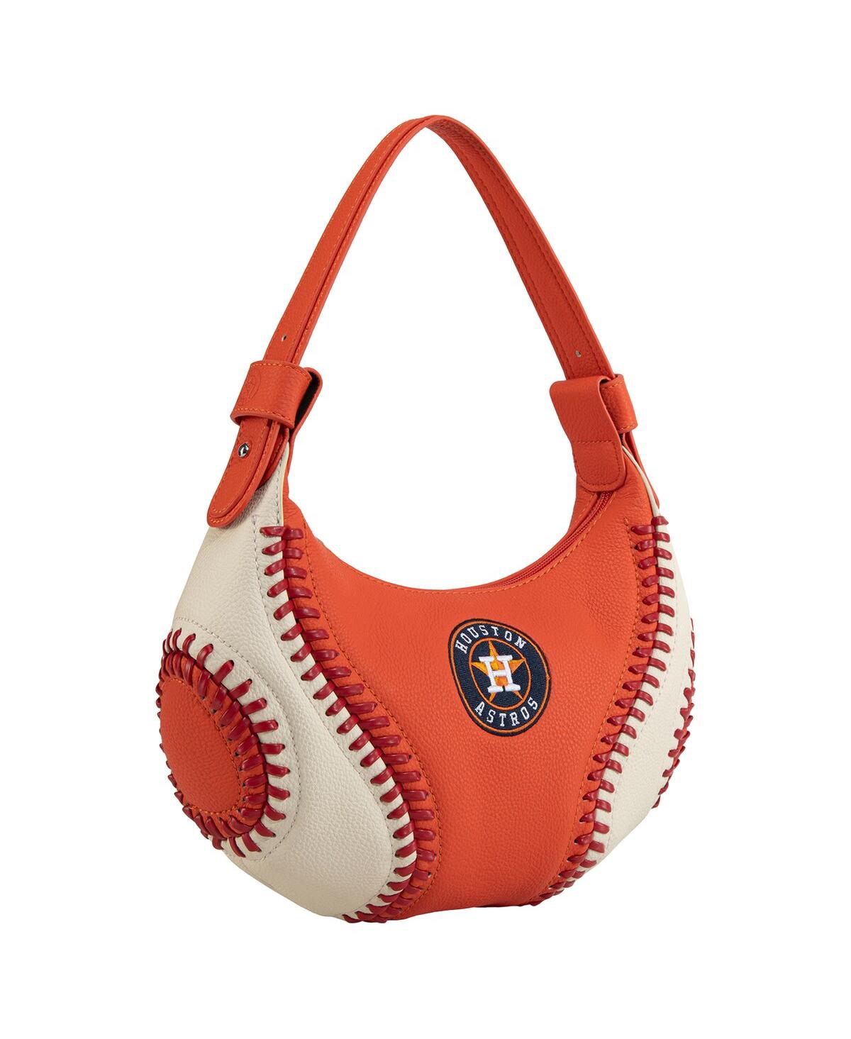 Click here for Montana West Houston Astros Shoulder Hobo Bag - Or... prices