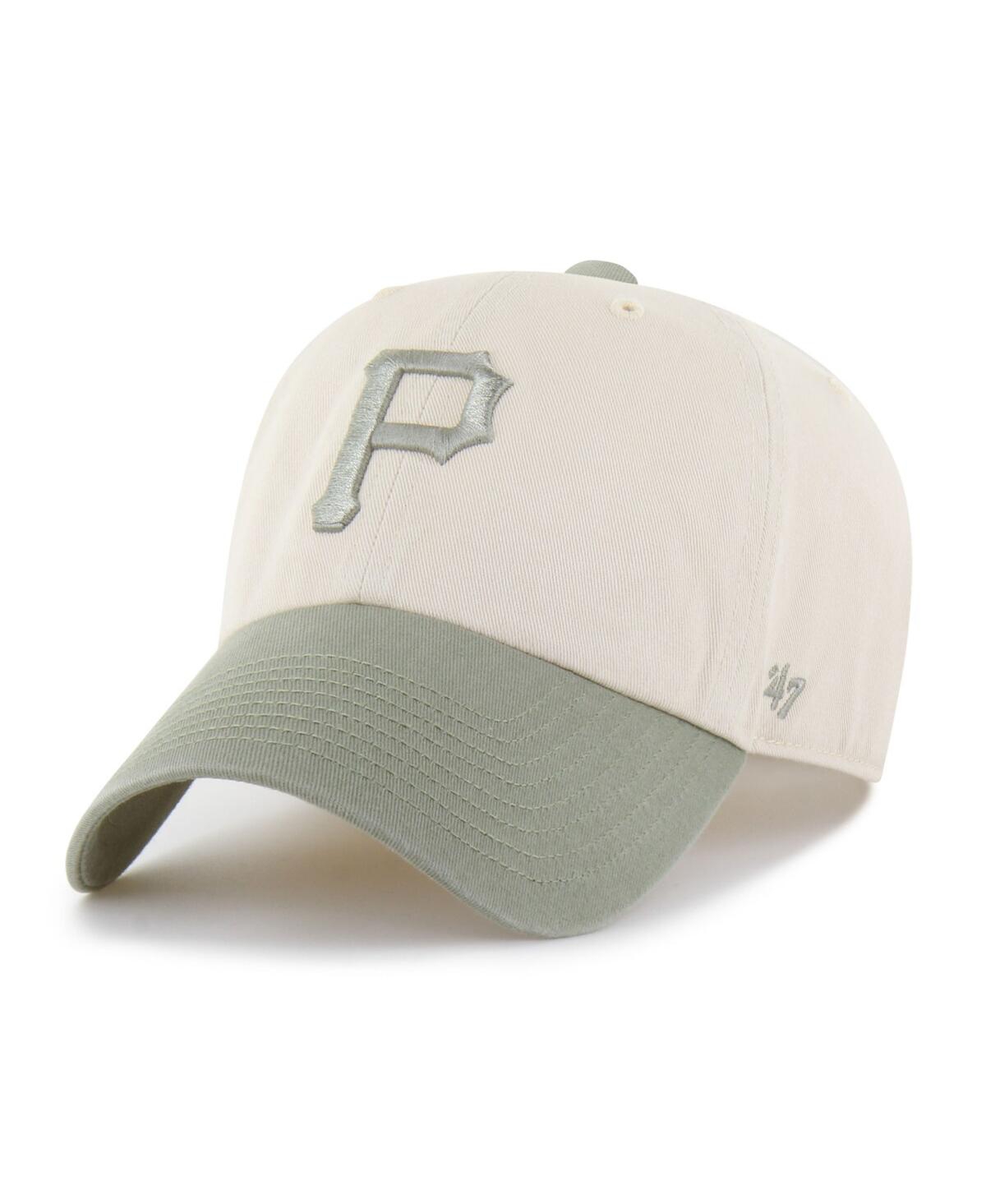 Click here for 47 Brand Mens Natural/Olive Pittsburgh Pirates Two... prices