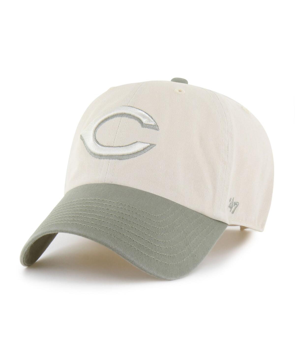 Click here for 47 Brand Mens Natural/Olive Cincinnati Reds Two-To... prices