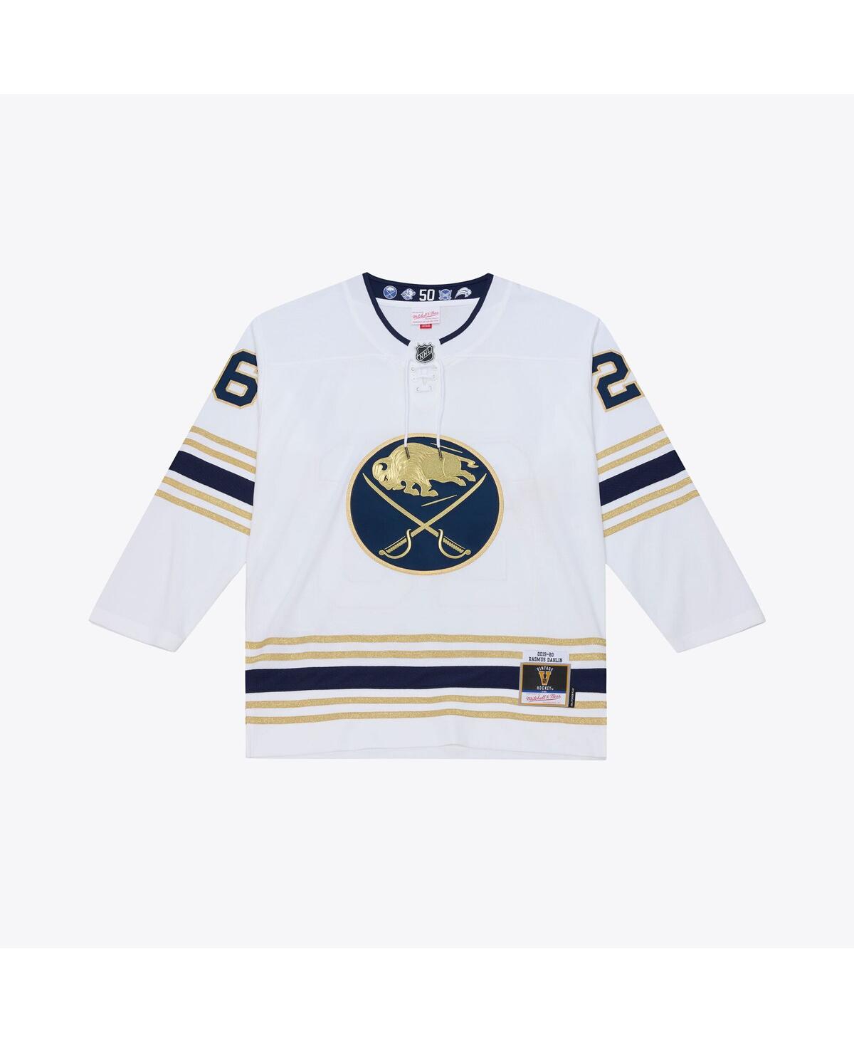 Click here for Mitchell & Ness Mens Rasmus Dahlin White Buffalo S... prices