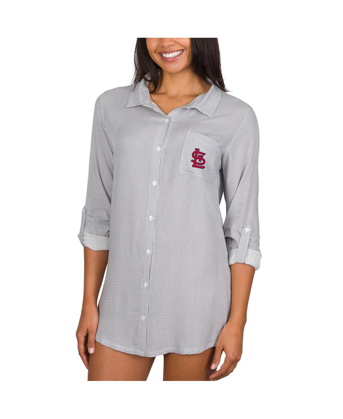 Click here for Concepts Sport Womens Gray St. Louis Cardinals Mel... prices