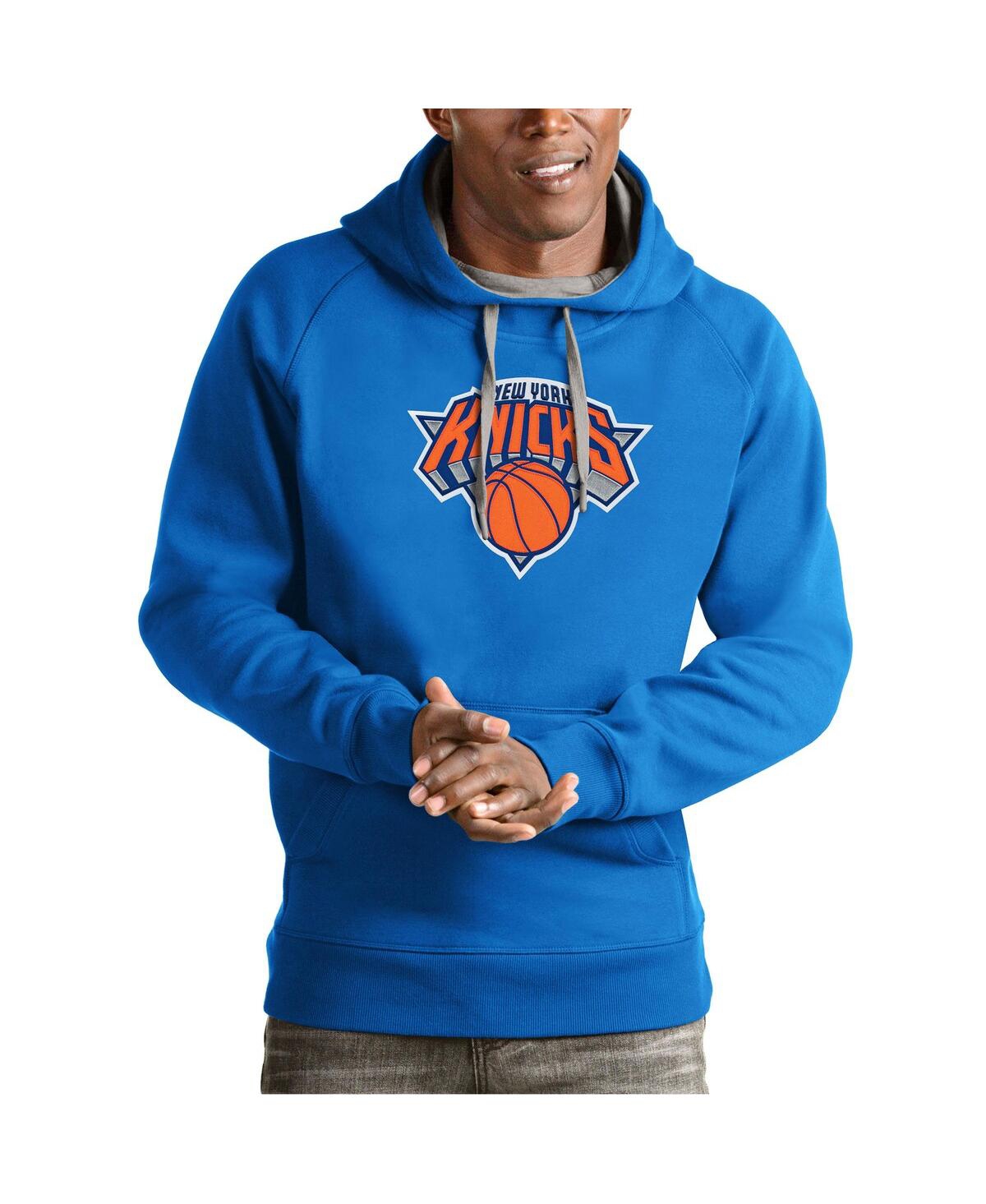 Click here for Antigua Mens Blue New York Knicks Team Logo Victor... prices