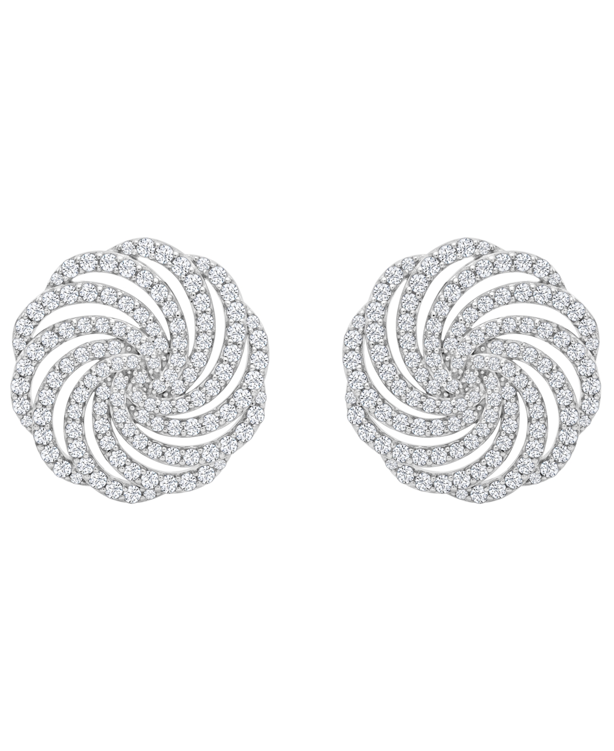 Click here for Wrapped in Love Diamond Swirl Stud Earrings (1 ct.... prices