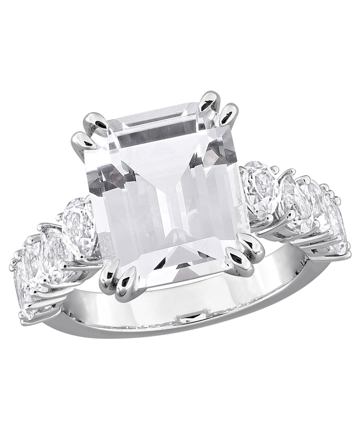 Click here for Macys Lab Grown Blue Sapphire (5 ct. t.w.) & Lab G... prices