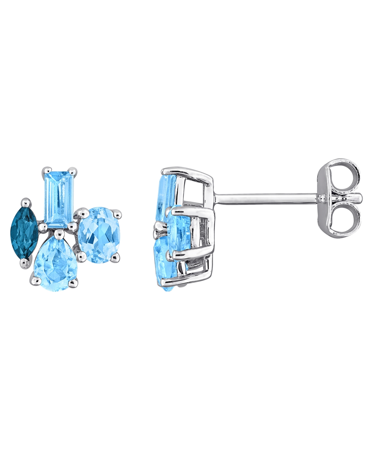 Click here for Macys Multi-Gemstone (1 ct. t.w.) Earrings in 18k... prices