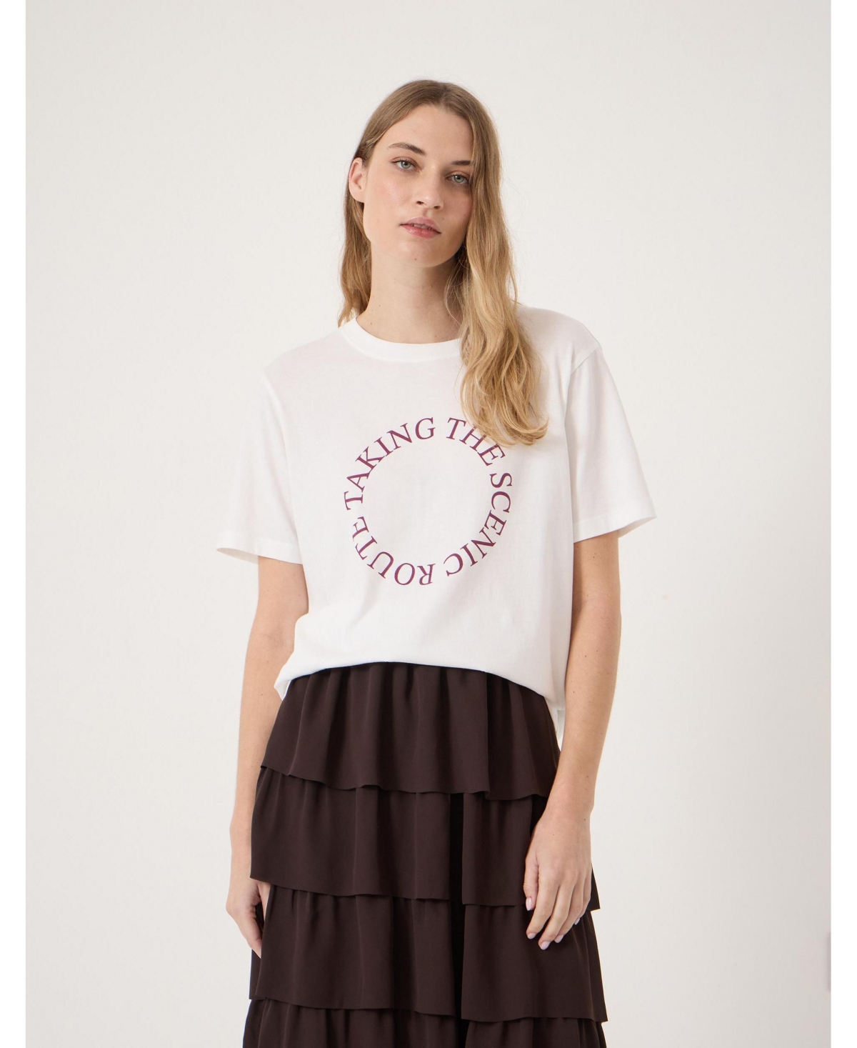 Click here for Hush Womens Taking The Scenic Route Graphic T-shir... prices