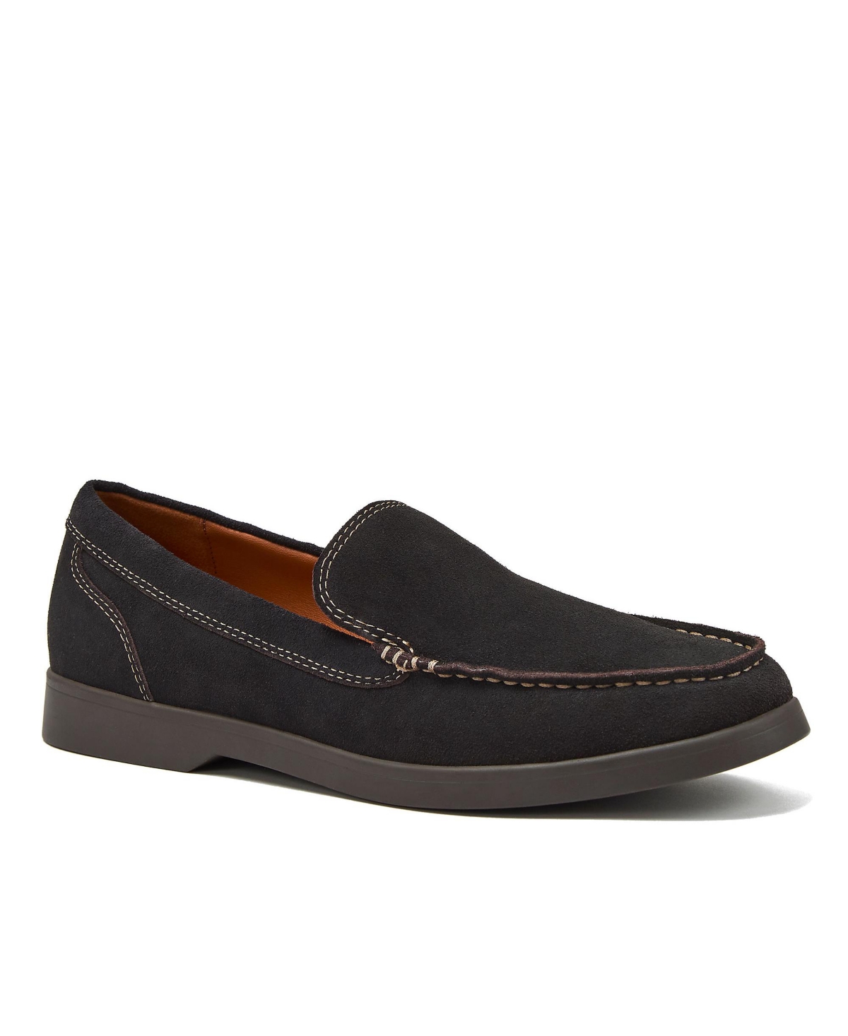 Click here for Lands End Mens Essential Suede Loafers - Espresso prices