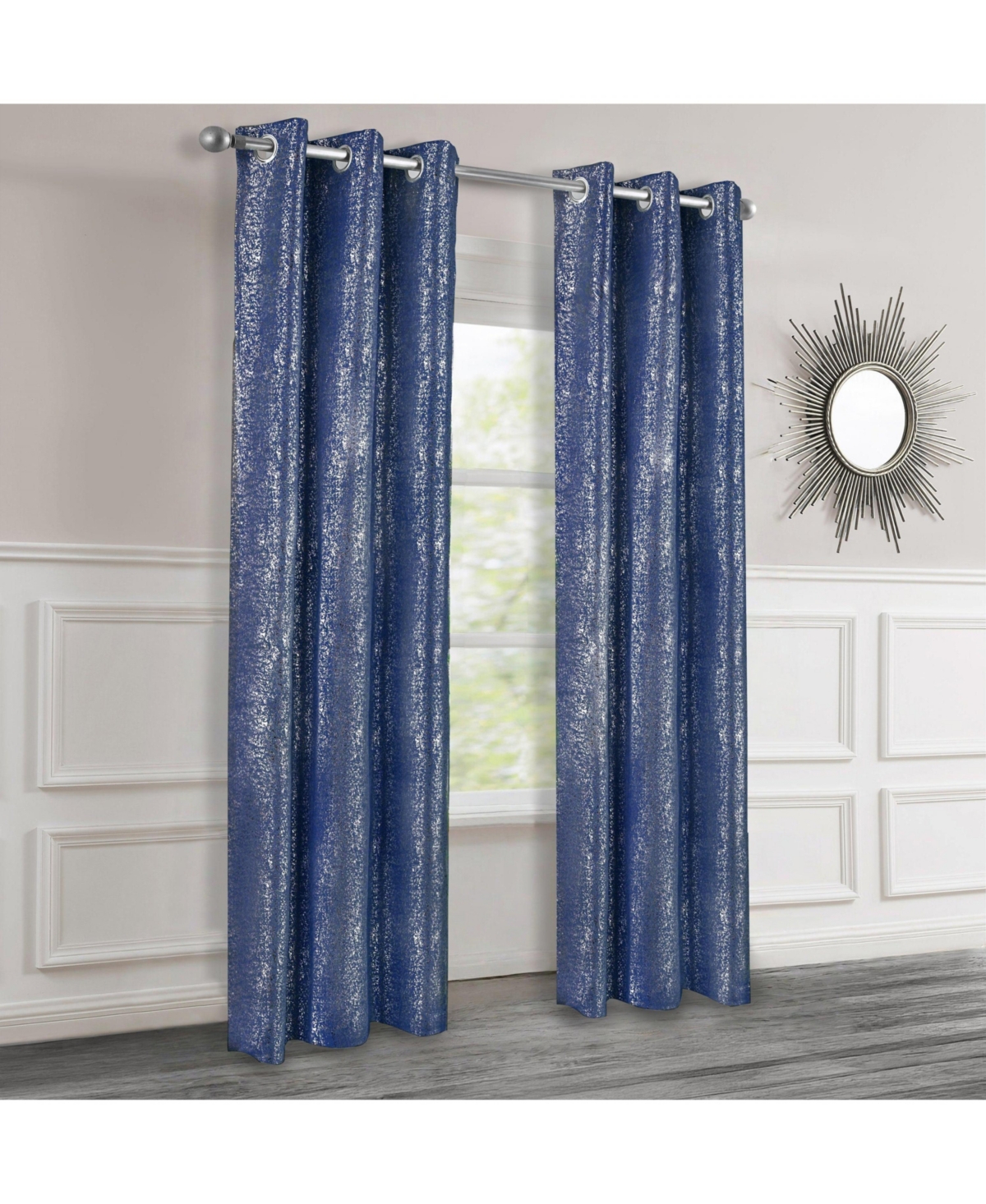 Click here for Dainty Home Artistic Blackout Window Panel Pair  7... prices