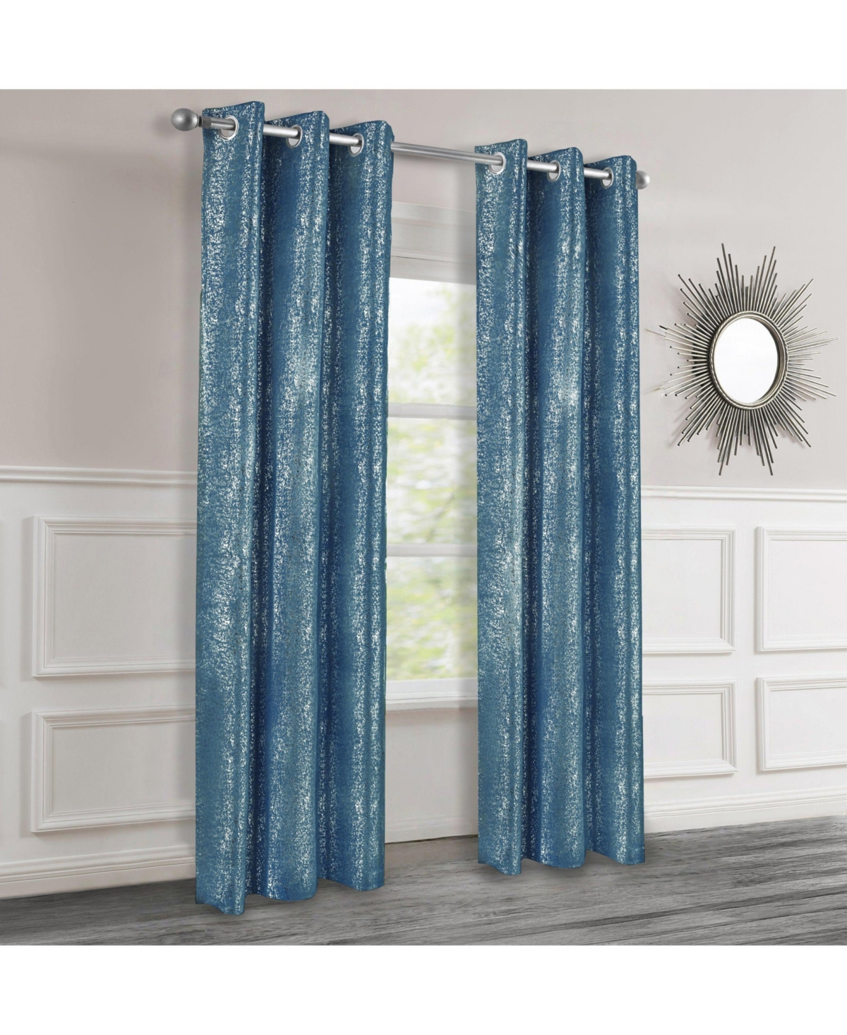 Click here for Dainty Home Artistic Blackout Window Panel Pair  7... prices