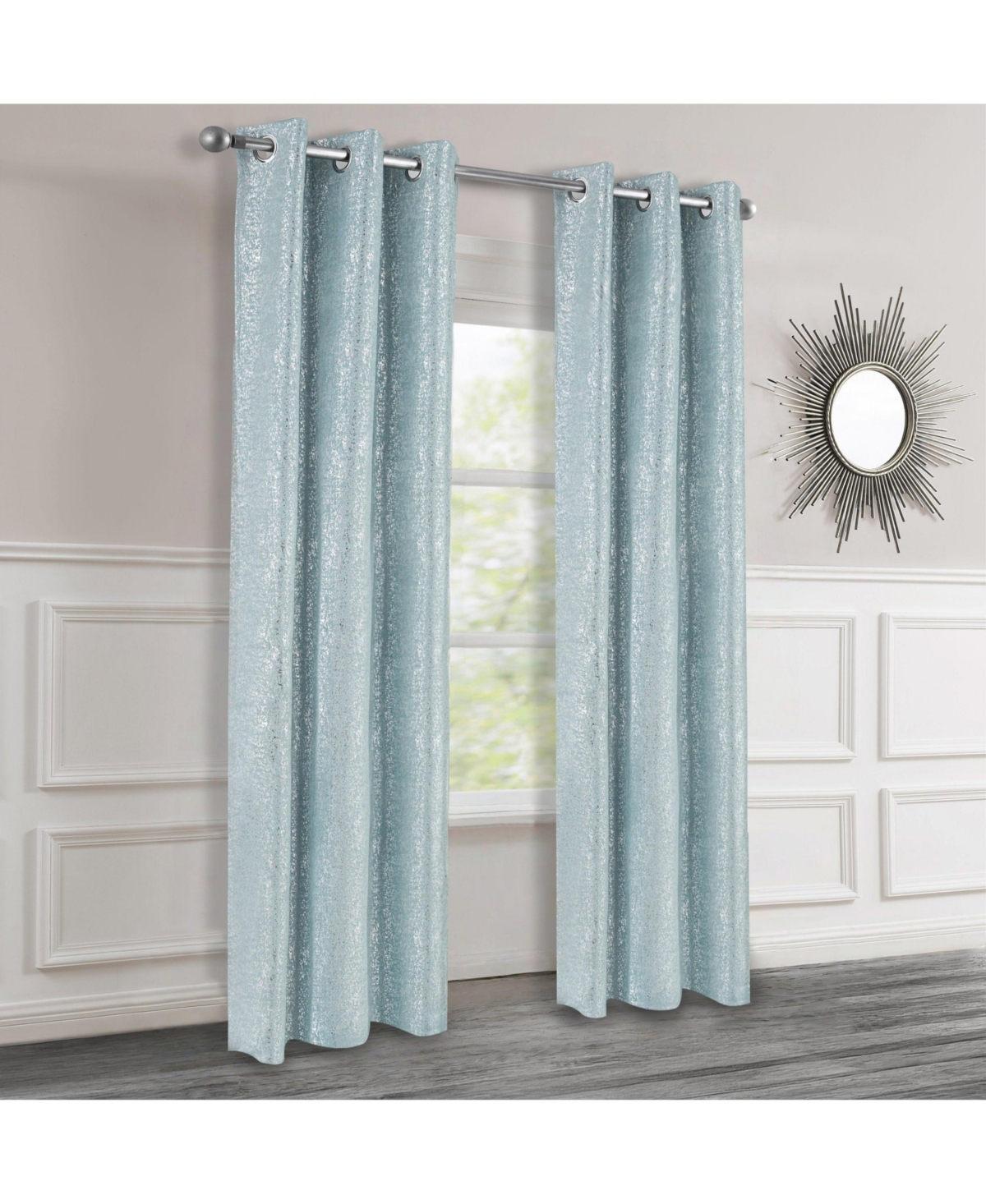 Click here for Dainty Home Artistic Blackout Window Panel Pair  7... prices