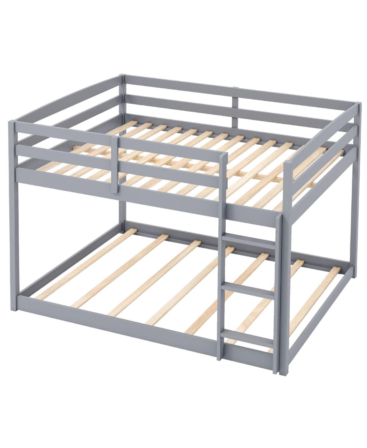 Click here for Slickblue Low to Ground Full Over Full Bunk Bed fo... prices