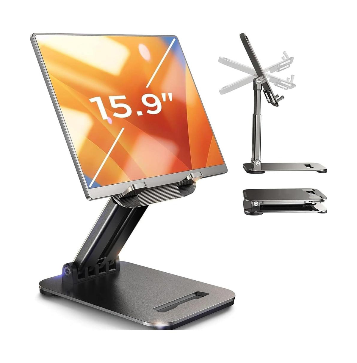 Click here for Lisen Adjustable iPad Stand for Desk  Aluminum Tab... prices