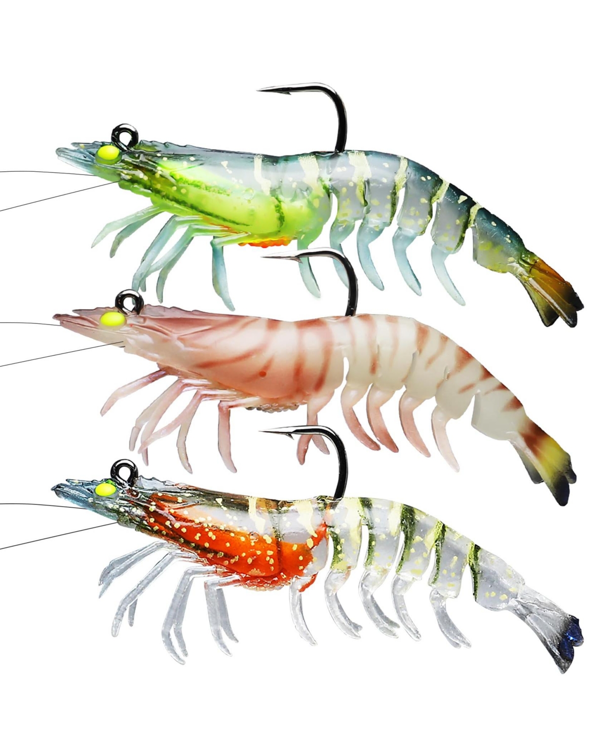 Click here for Gnuadz Easy Catch Pre-rigged Soft Tpe Swimbaits Ba... prices
