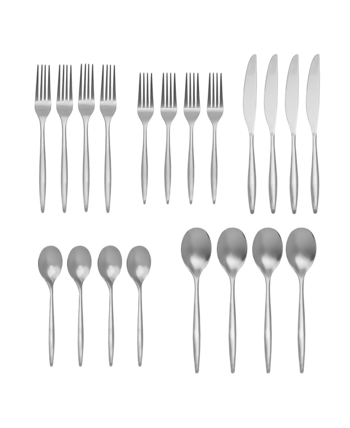 Click here for Godinger Milano Mirror 20 Piece Flatware Set  Serv... prices