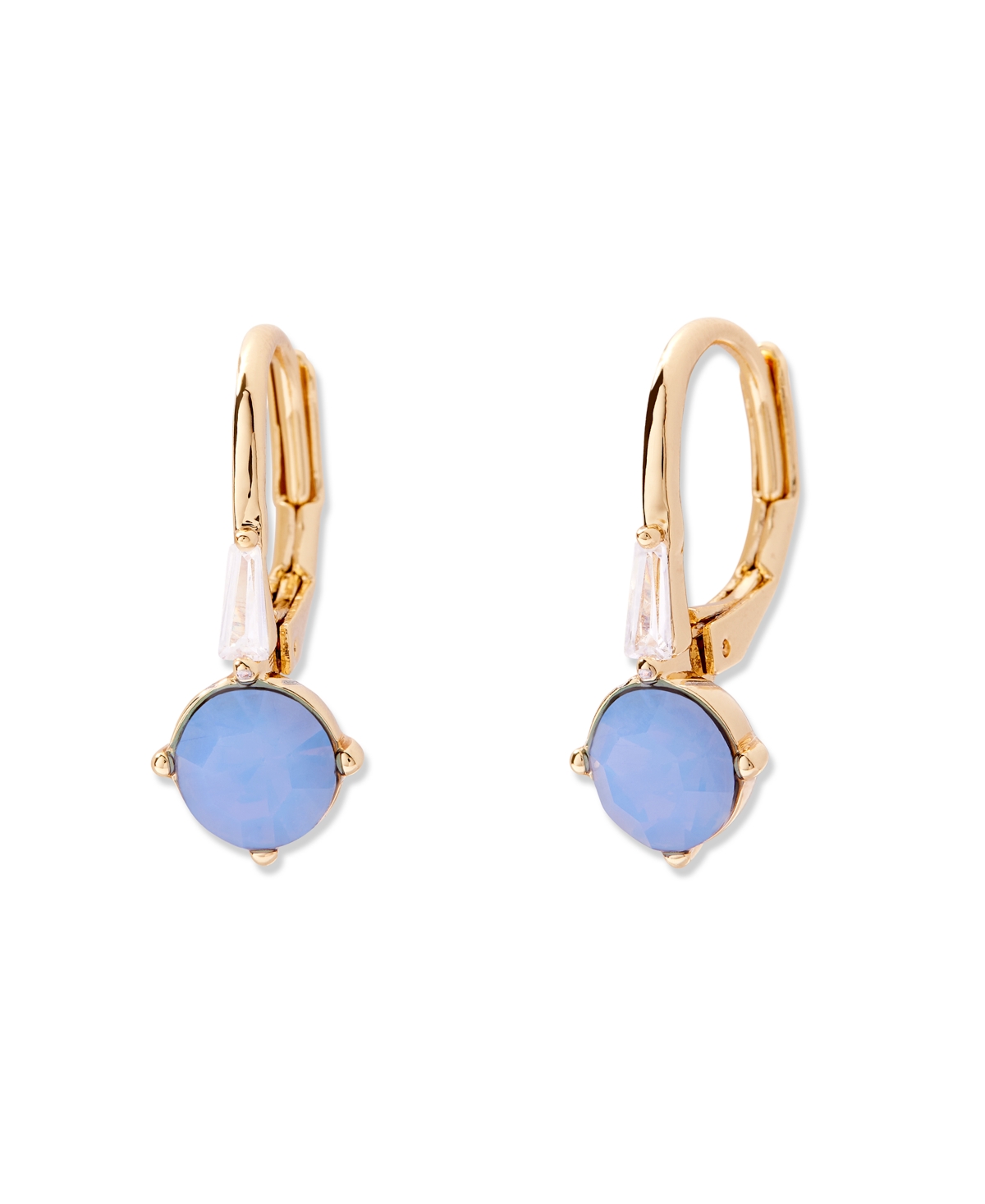Click here for brook & york Gold-Tone Plated Victoria Opal Earrin... prices