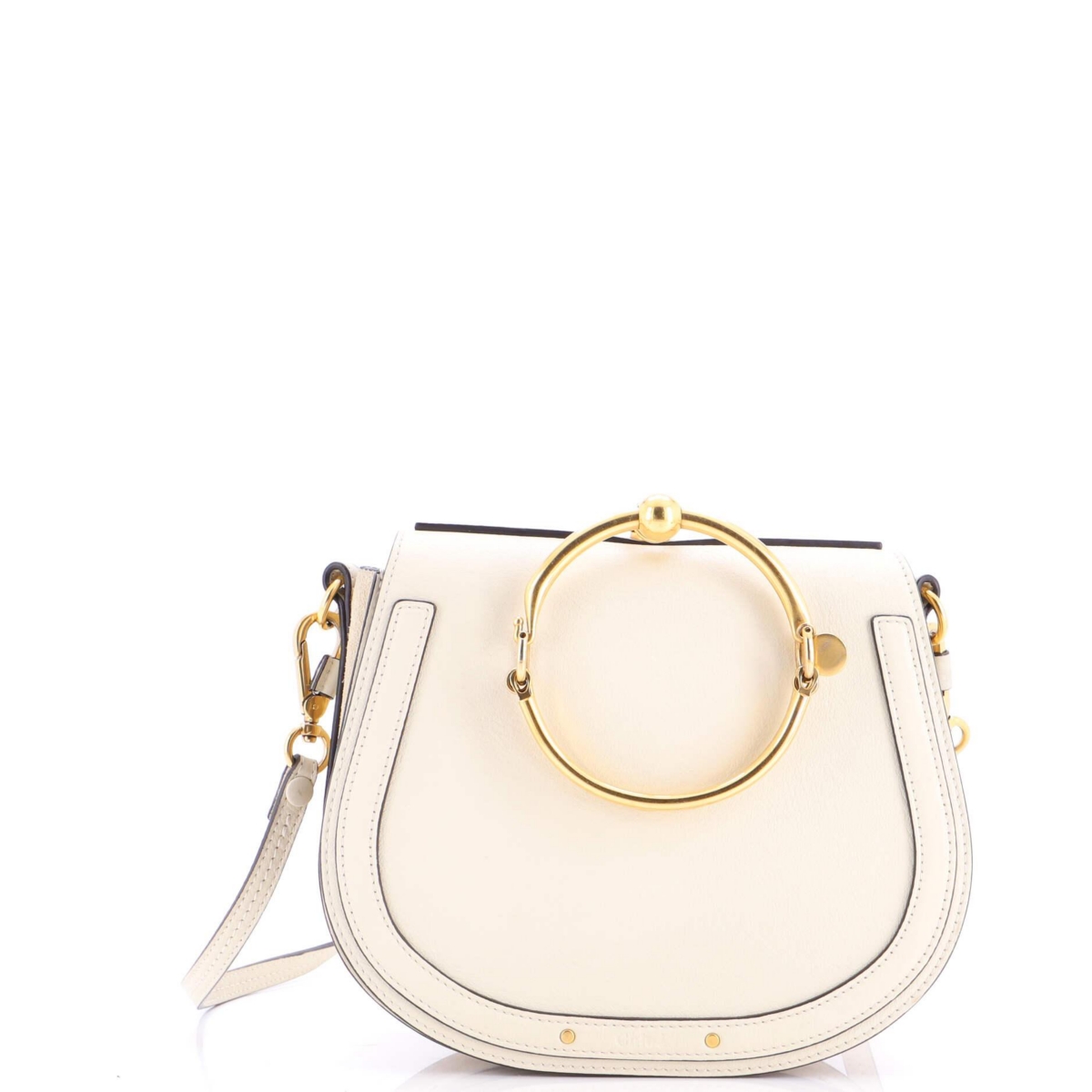 Click here for Pre-Owned Chloe Medium Nile Crossbody Bag Leather... prices