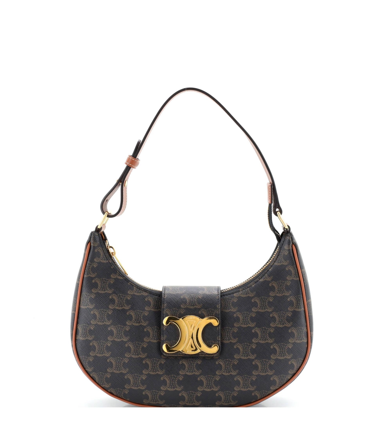 Click here for Pre-Owned Celine Ava Triomphe Bag Triomphe Coated... prices