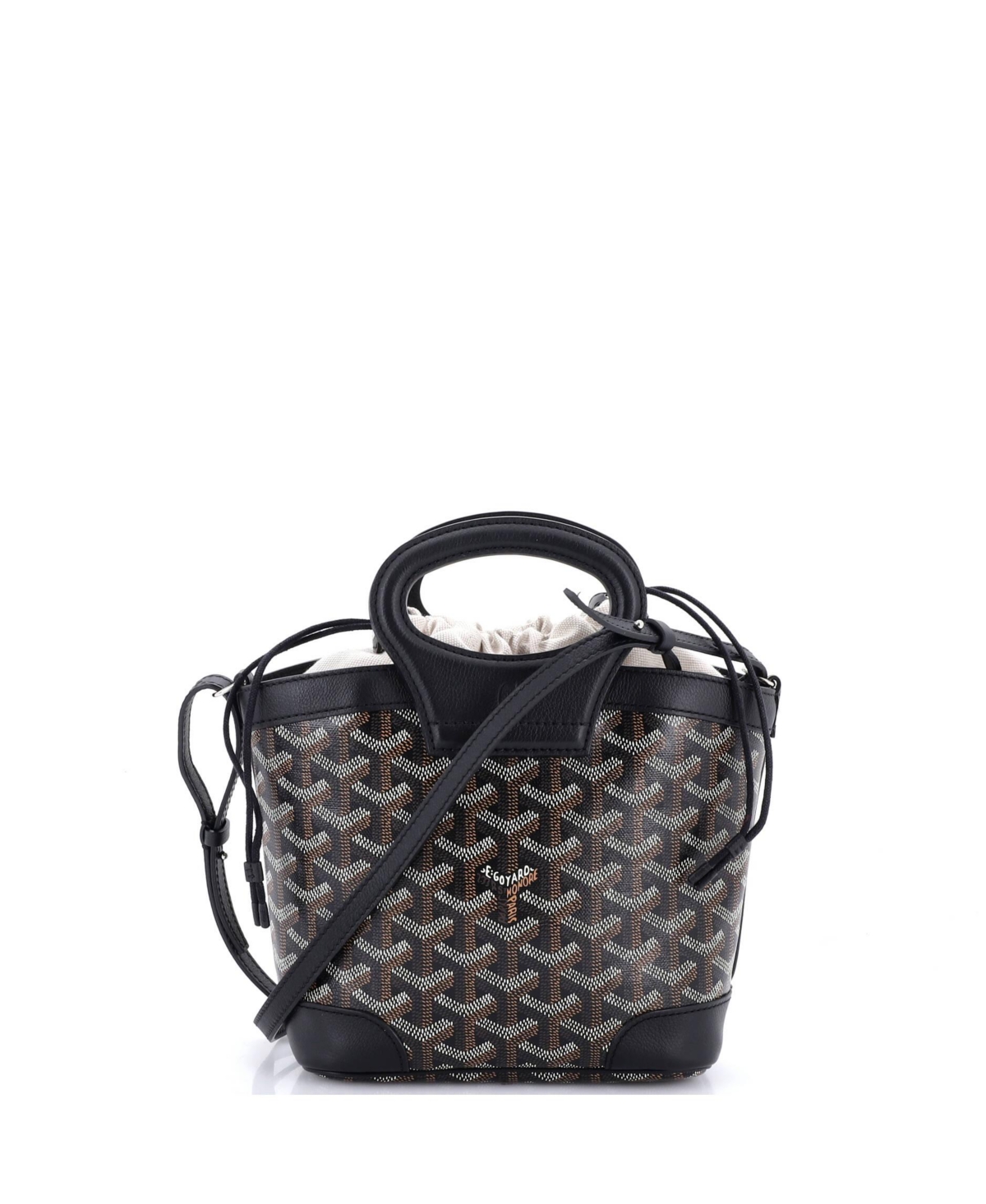 Click here for Pre-Owned Goyard Mini Beluga Bag Coated Canvas - B... prices