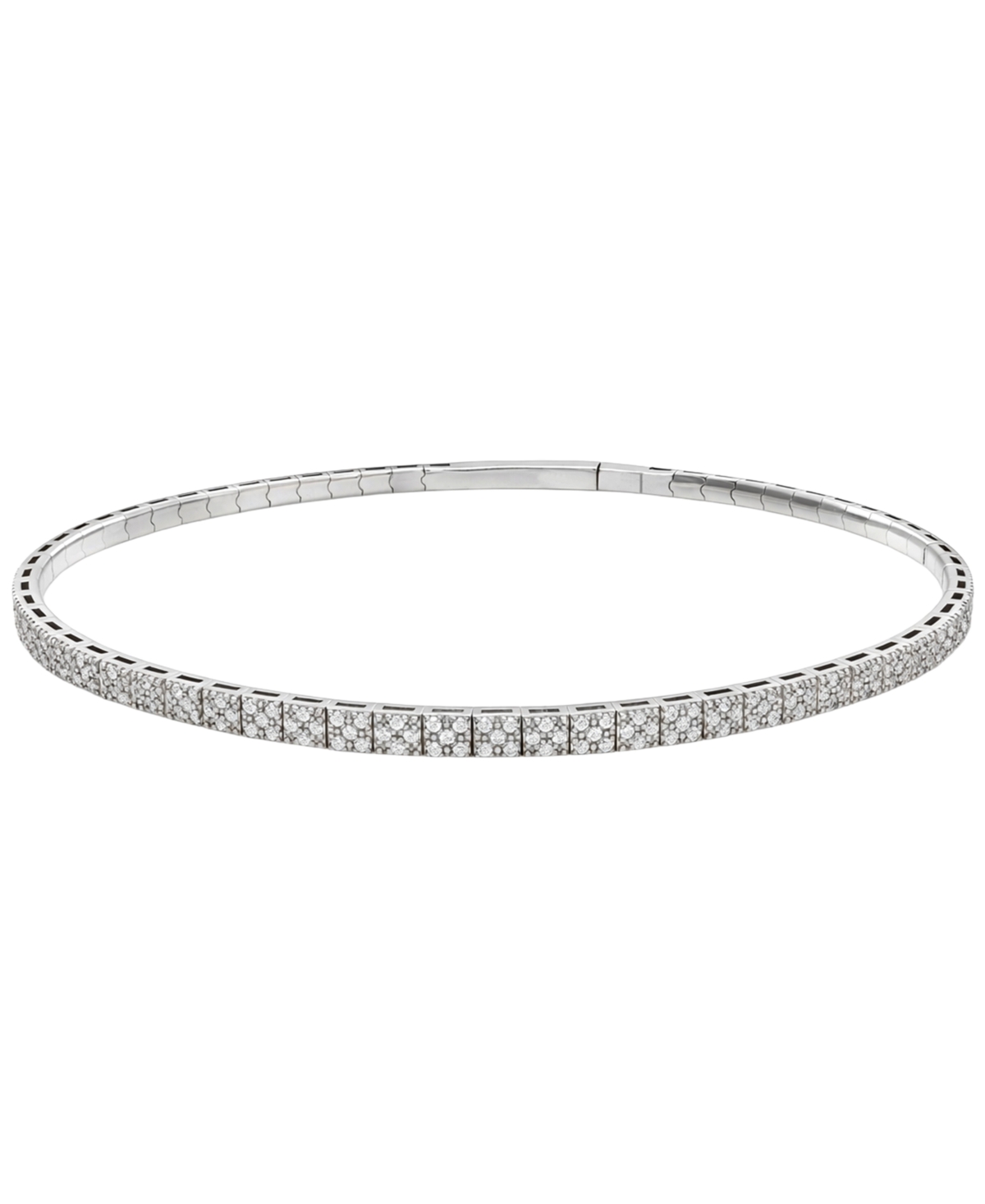 Click here for Macys Diamond Bangle Bracelet (1/2 ct. t.w.) in St... prices