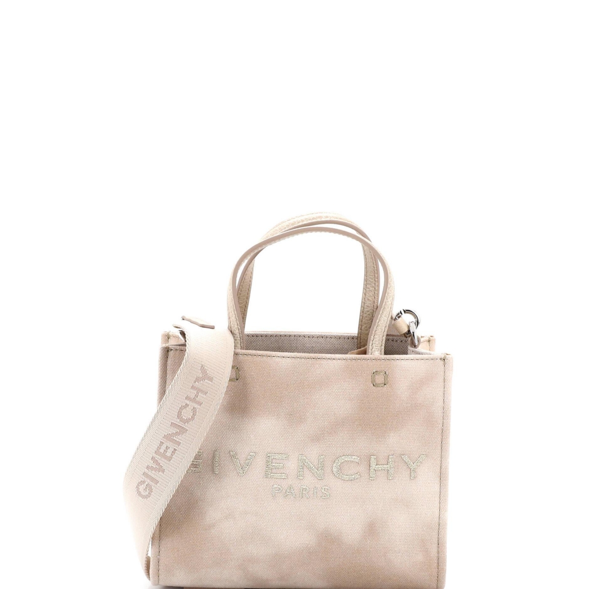 Click here for Pre-Owned Givenchy Mini G-Tote Canvas - Natural prices