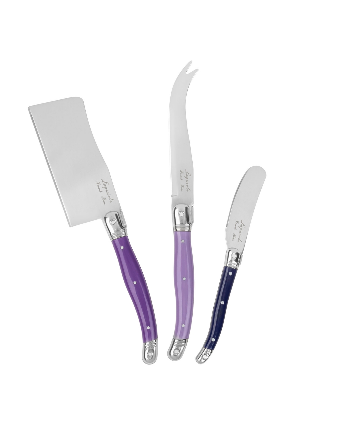 Click here for French Home Laguiole Cheese Knives  Set of 3 - Plu... prices