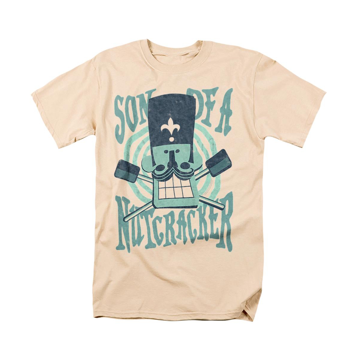 Click here for Elf Mens Son Of A T Shirt - Cream prices