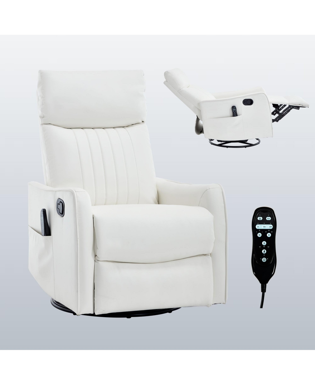 Click here for Boyel Living Heat Massage Manual Recliner Chair wi... prices