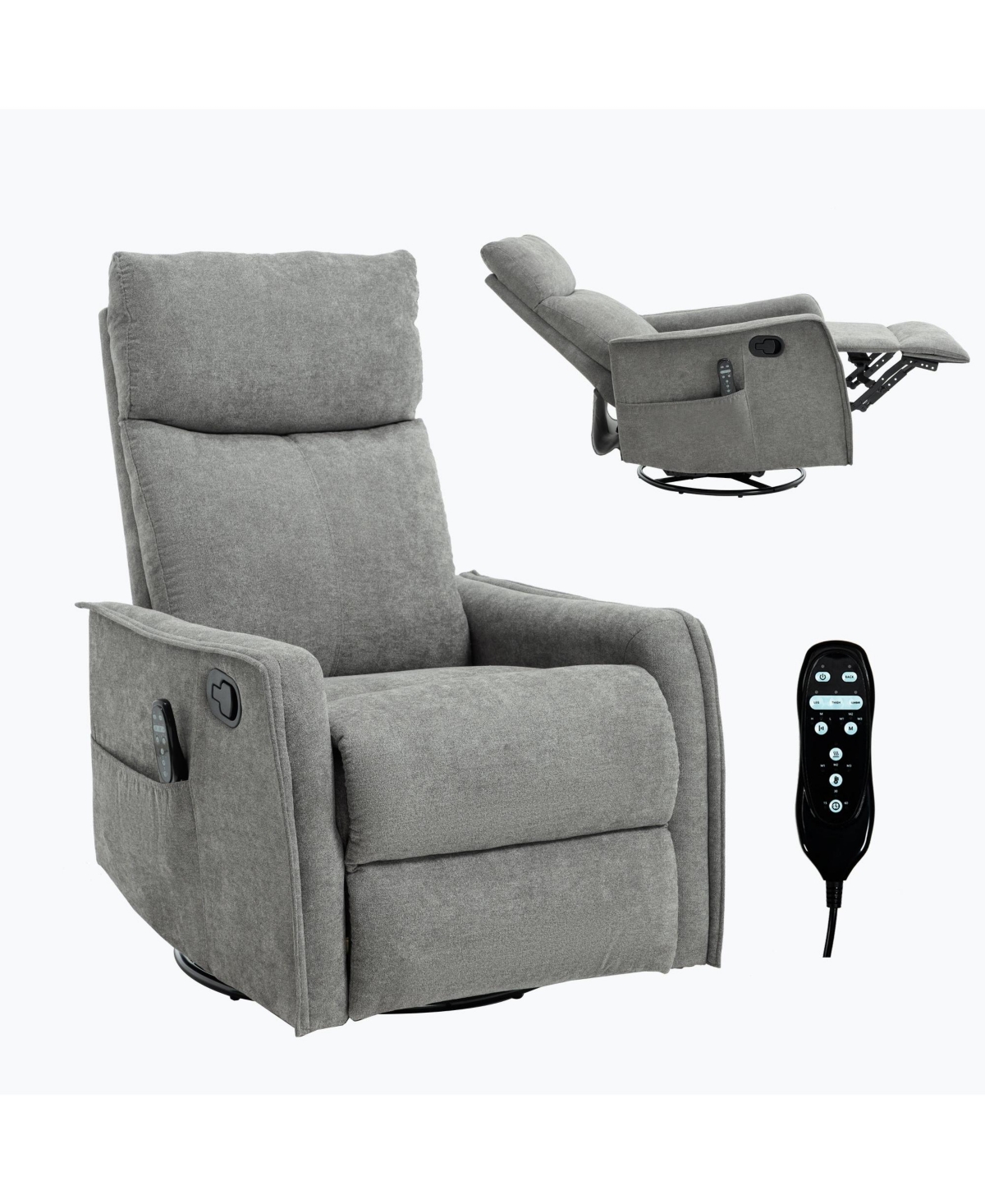 Click here for Boyel Living Heat Massage Manual Recliner Chair wi... prices
