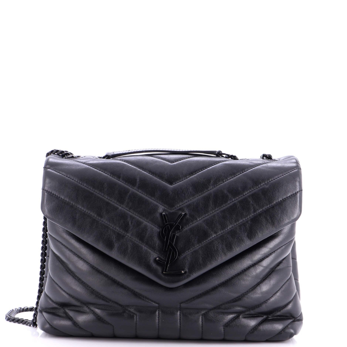 Click here for Pre-Owned Saint Laurent Medium Loulou Shoulder Bag... prices