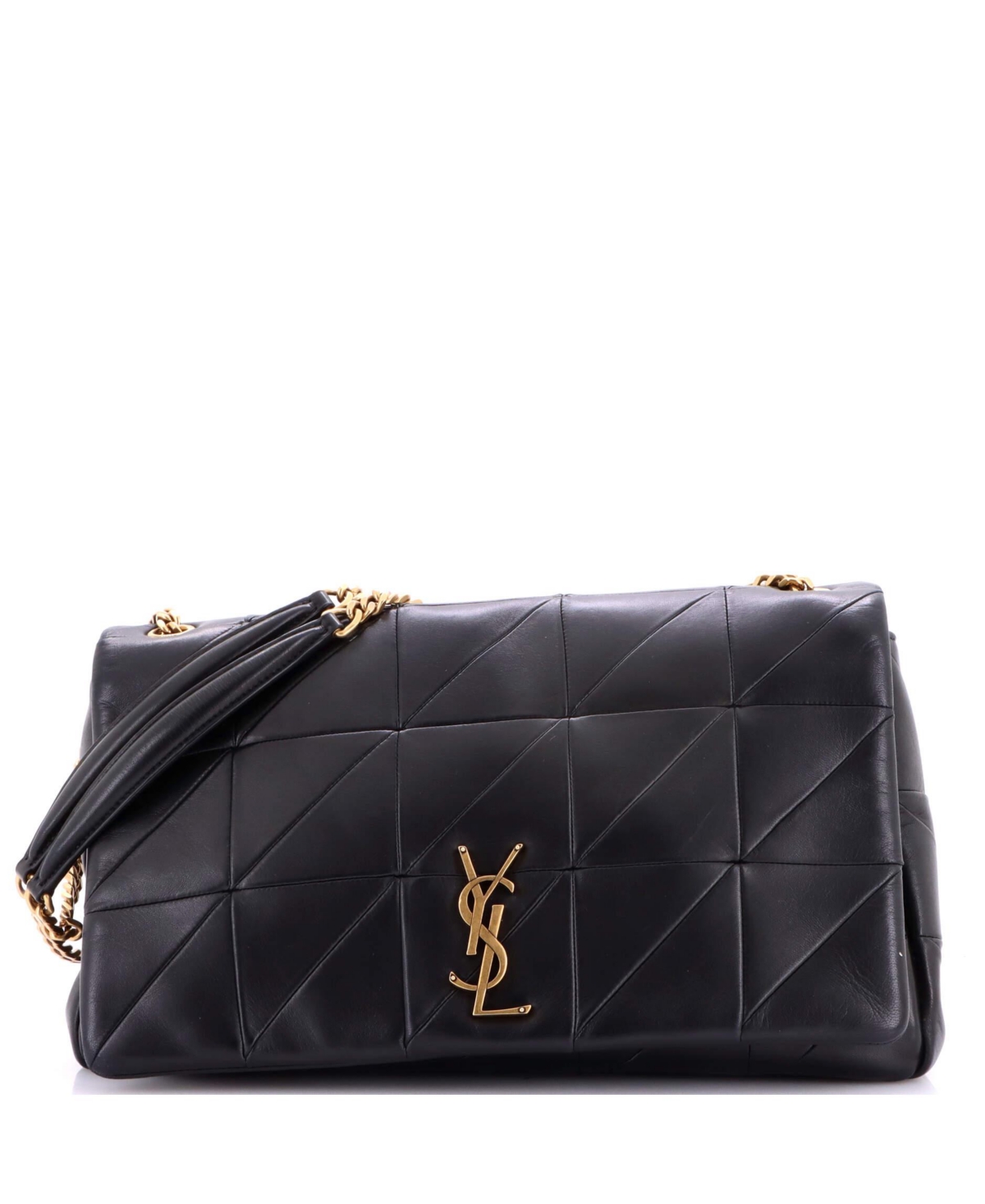 Click here for Pre-Owned Saint Laurent Medium Jamie Flap Bag Quil... prices