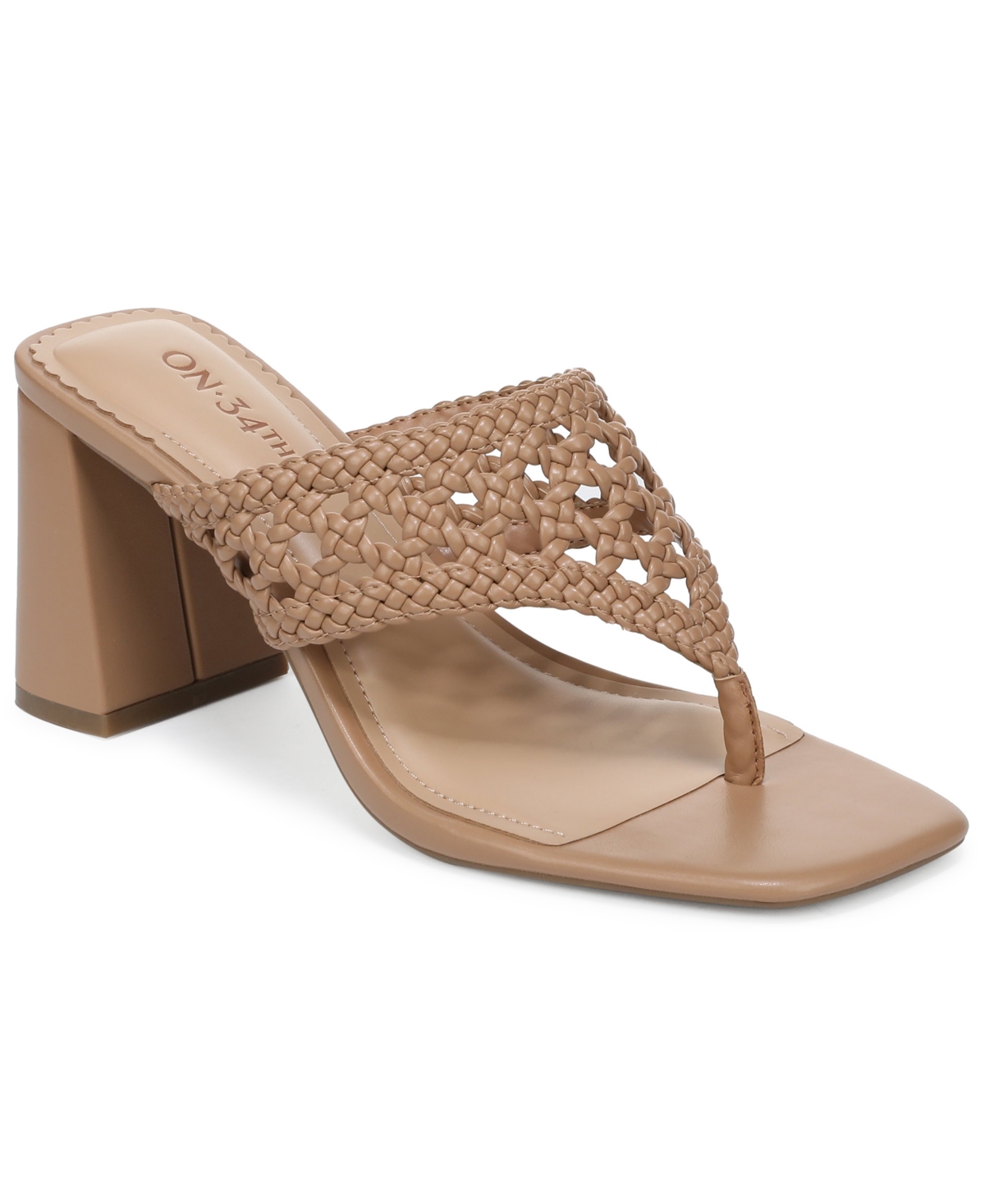 Click here for On 34th Womens Santonii Block Heel Sandals  Macys... prices