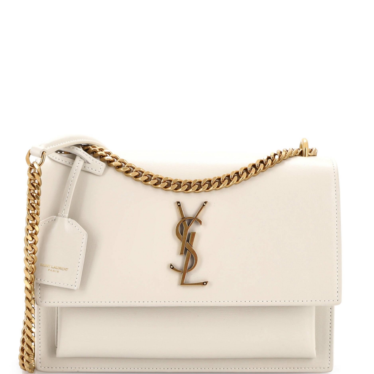 Click here for Pre-Owned Saint Laurent Medium Sunset Crossbody Ba... prices