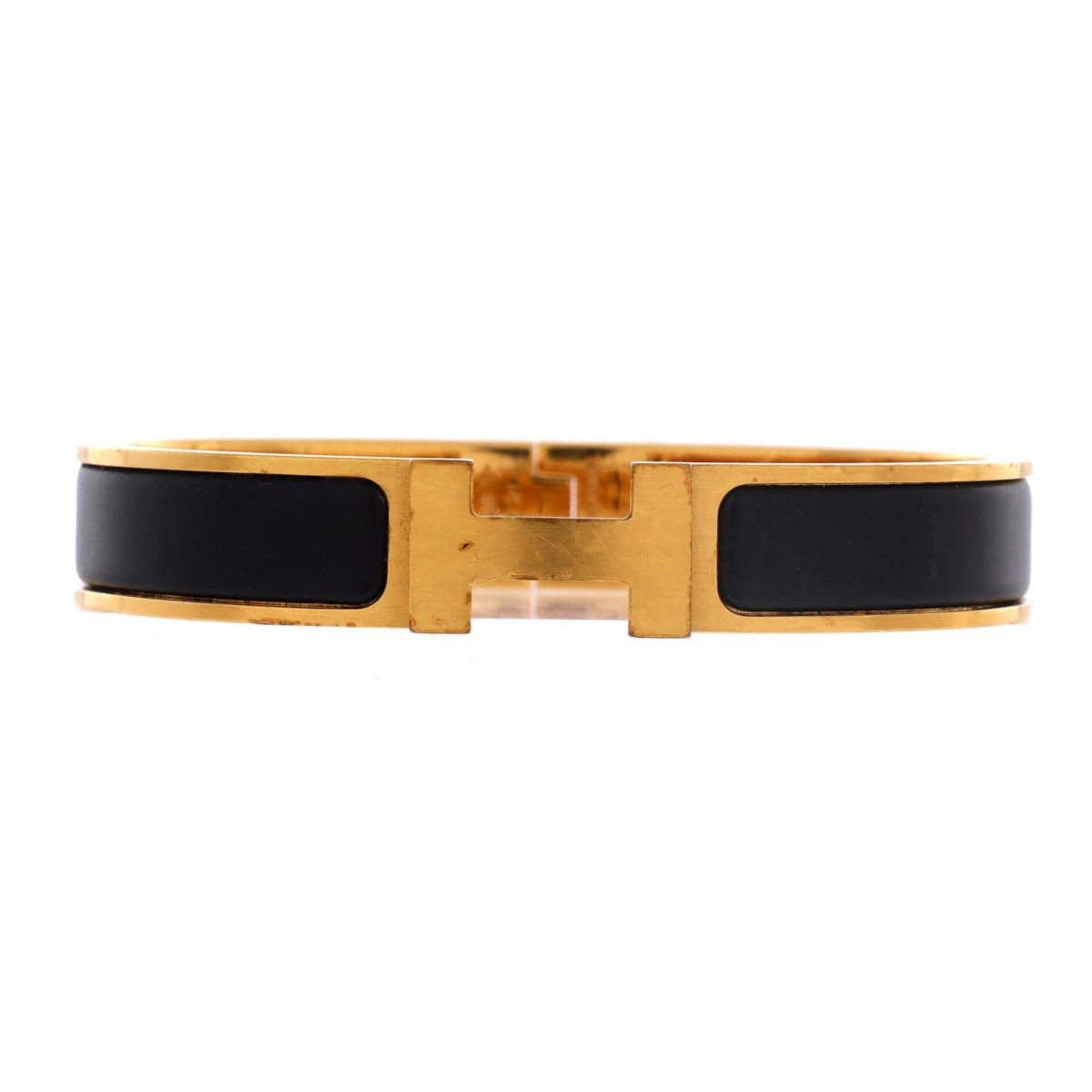 Click here for Pre-Owned HERMES Clic Hh Bracelet - Enamel prices