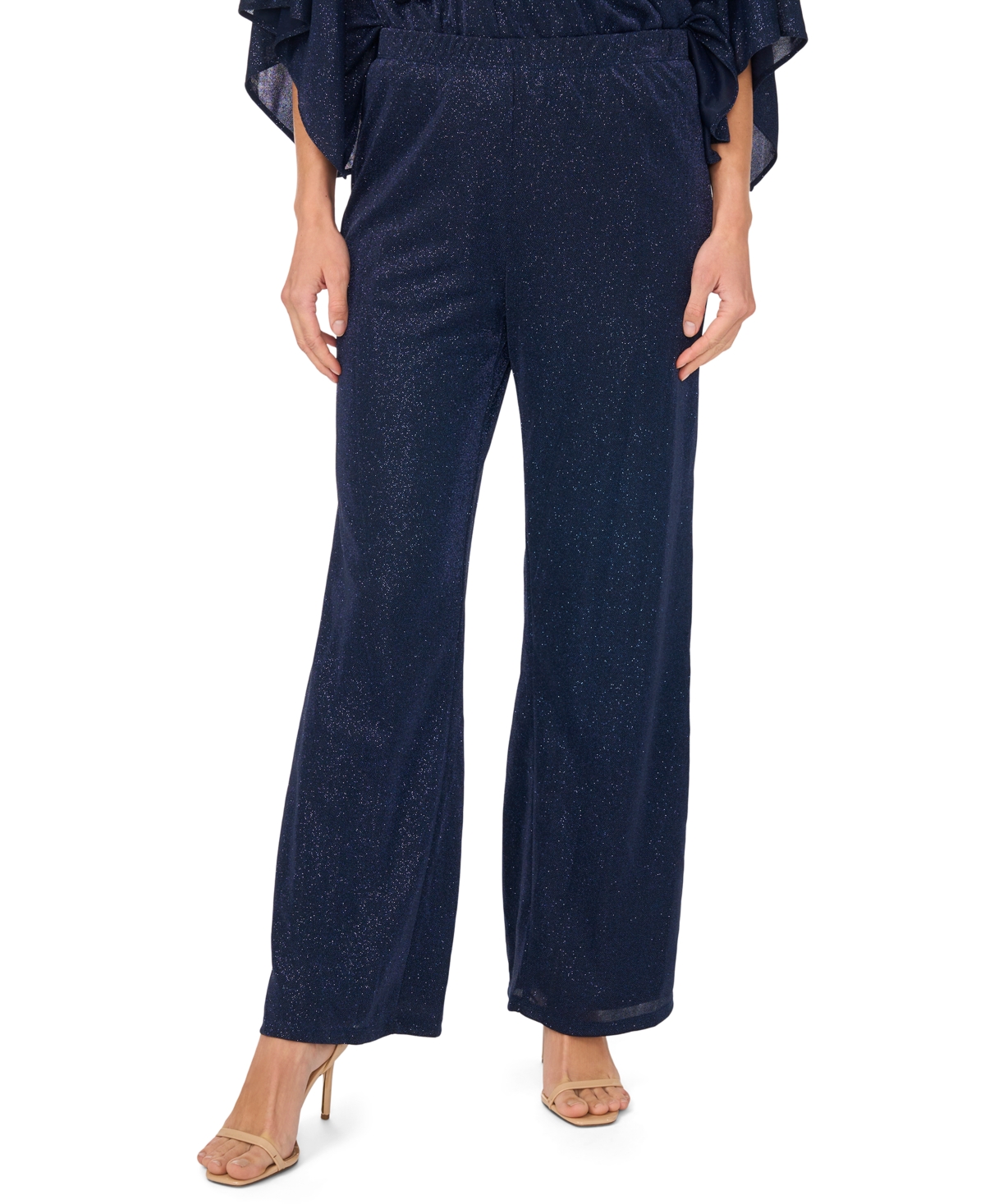 Click here for Msk Petite Mid-Rise Pull-On Pants - Navy prices
