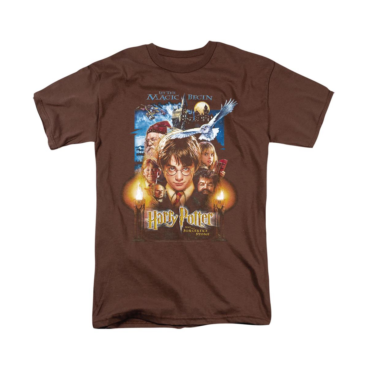 Click here for Harry Potter Mens Movie Poster T Shirt - Coffee prices