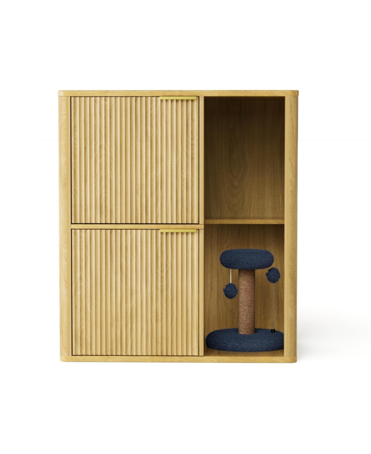 Click here for Zeus & Ruta 31.5 Cat Litter Cabinet with Cat Tree... prices